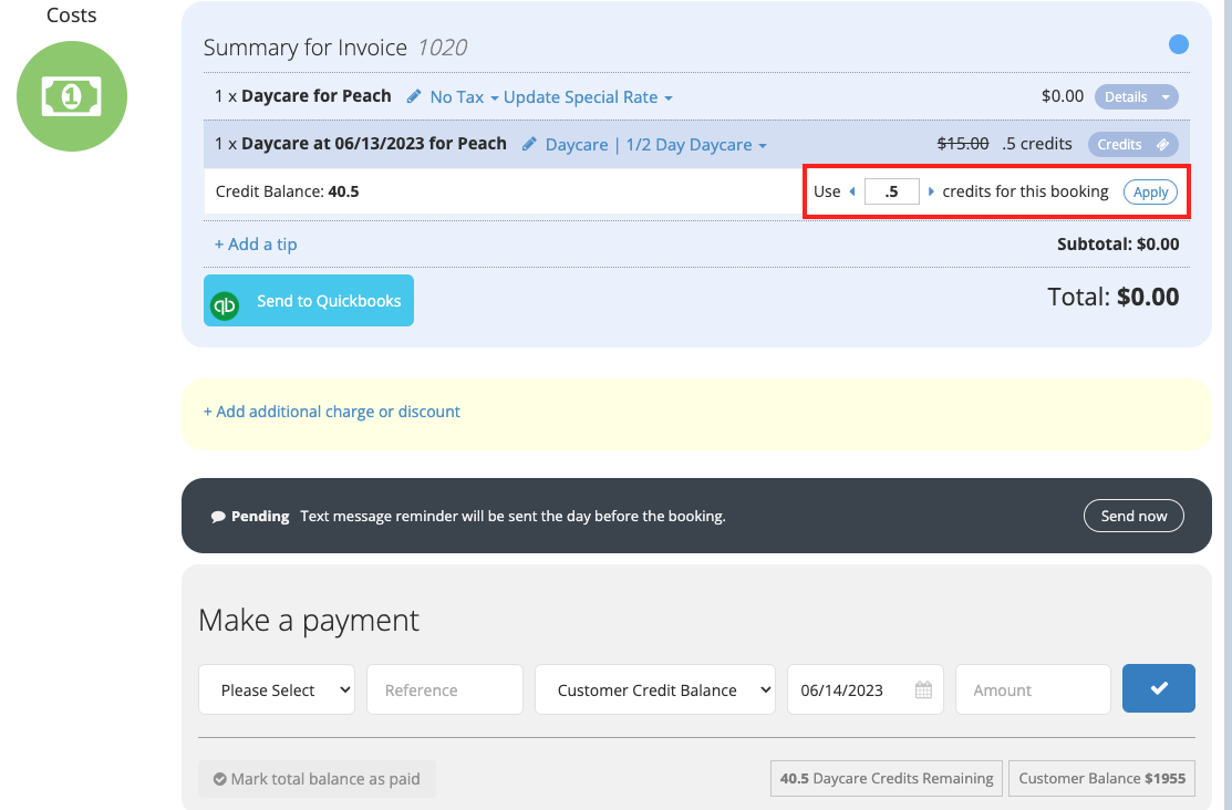 Daycare Credits and Recurring Daycare Credit Pack Subscriptions ...